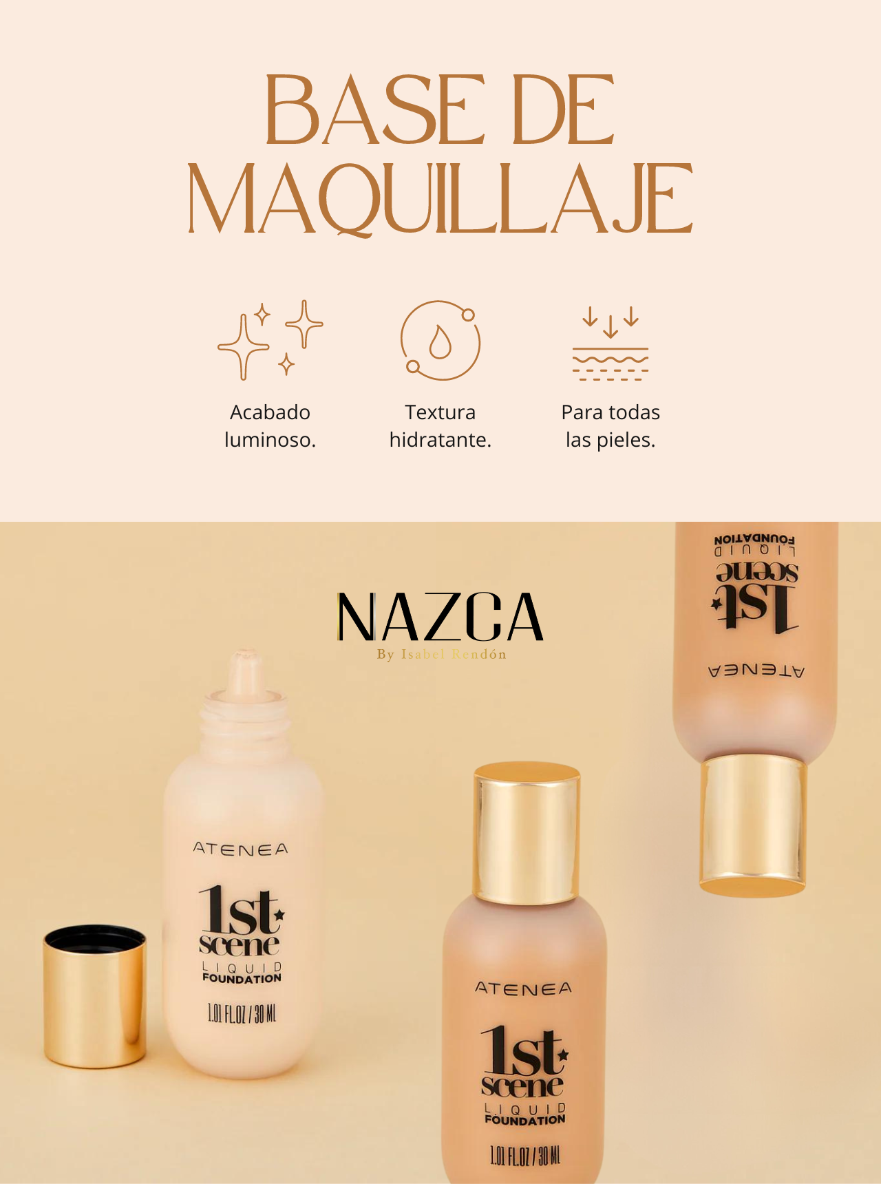 NAZCA BY ISABEL RENDÓN | Maquillaje y Productos Faciales